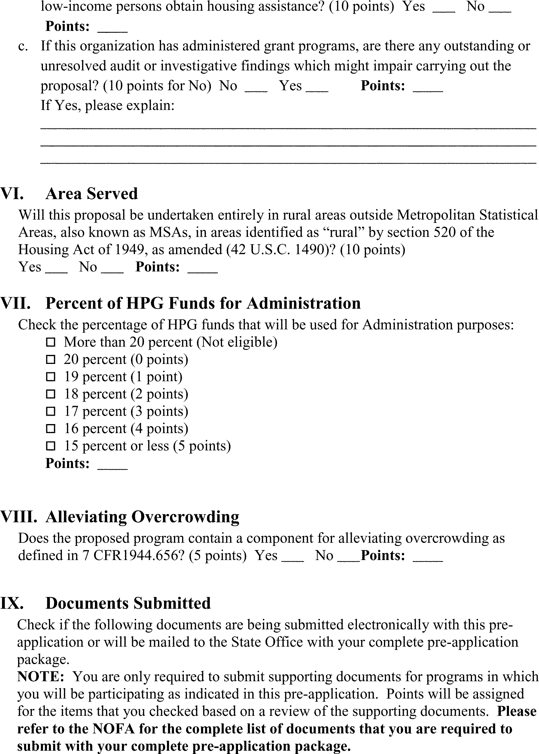 Federal Register :: Notice of Funds Availability for Section 533 ...